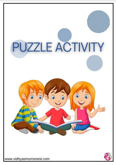 Word search Level 1 - Vidhyas MomsNest